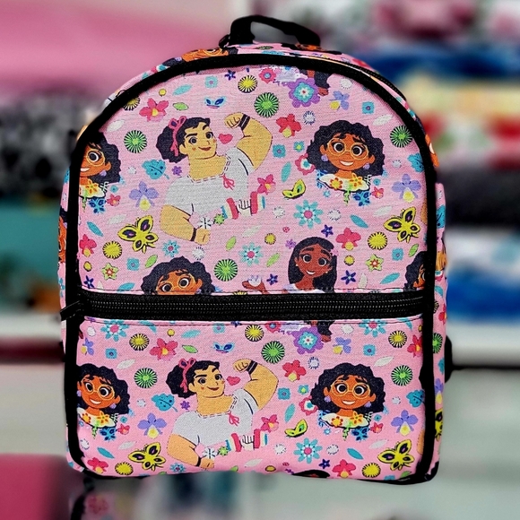 Bags | Encanto Isabela Luisa And Maribel Pink Mini Backpack | Poshmark